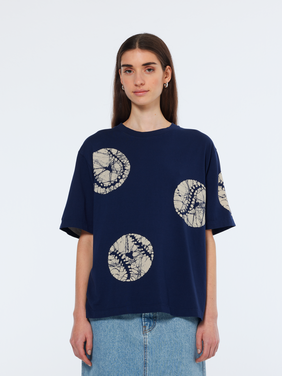 Baseball Batik Loose Fit T-Shirt – Scotch & Soda